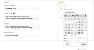 Mailpro Email Marketing Software | Creating and sending newsletter