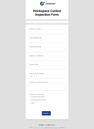 Incident, Inspection & Audit Form Templates | Mailpro™