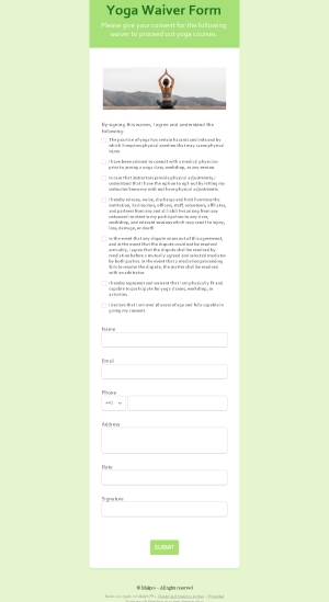 Release Form Templates | Mailpro™