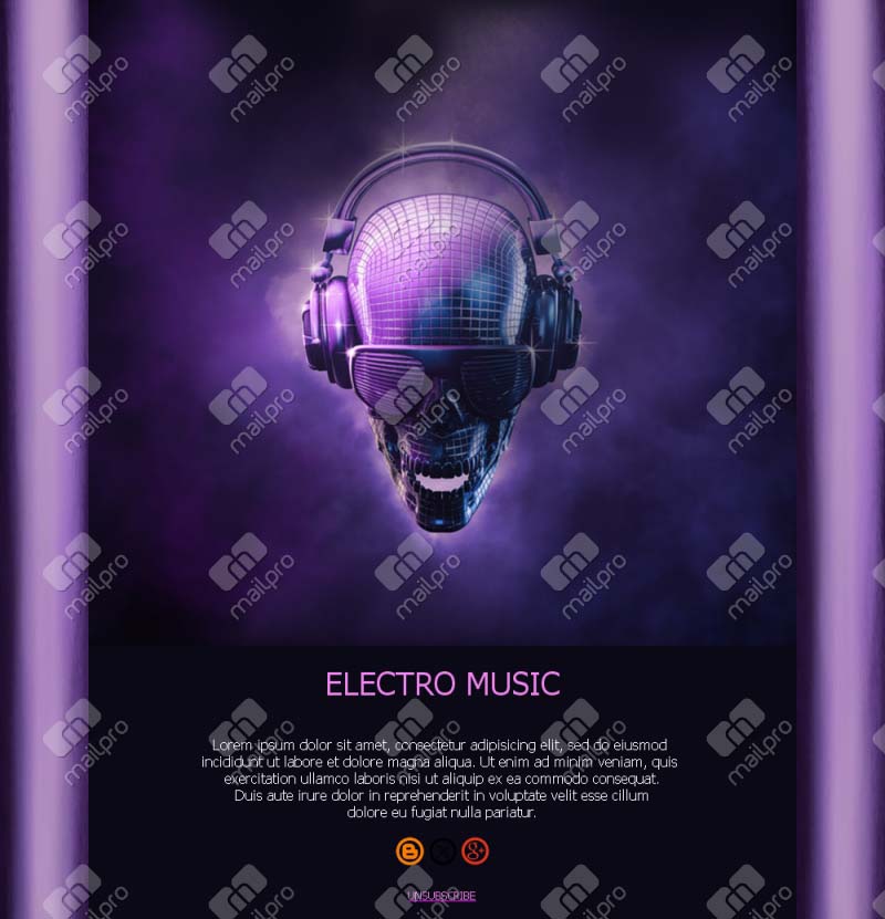 Music Email Templates | Mailpro™