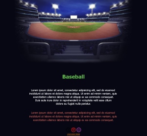 Baseball Email Templates | Mailpro™