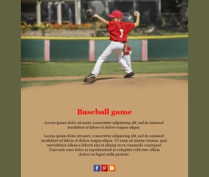 Baseball Email Templates | Mailpro™