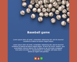 Baseball Email Templates | Mailpro™