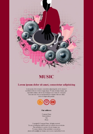 Music Email Templates | Mailpro™